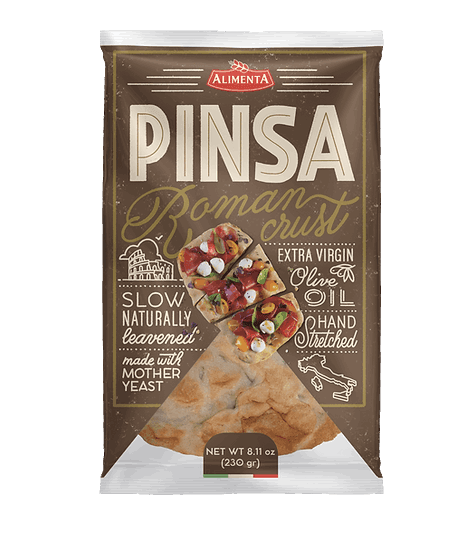 Pinsa Roman Pizza Crust Classic (10x2*230g) — Jesse Tree Fine Foods