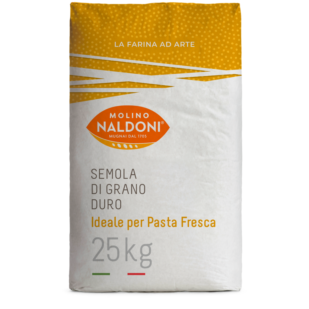 Molino Naldoni Durum Wheat Semolina Flour ( 1 Bag X 25 Kg ) — Jesse ...