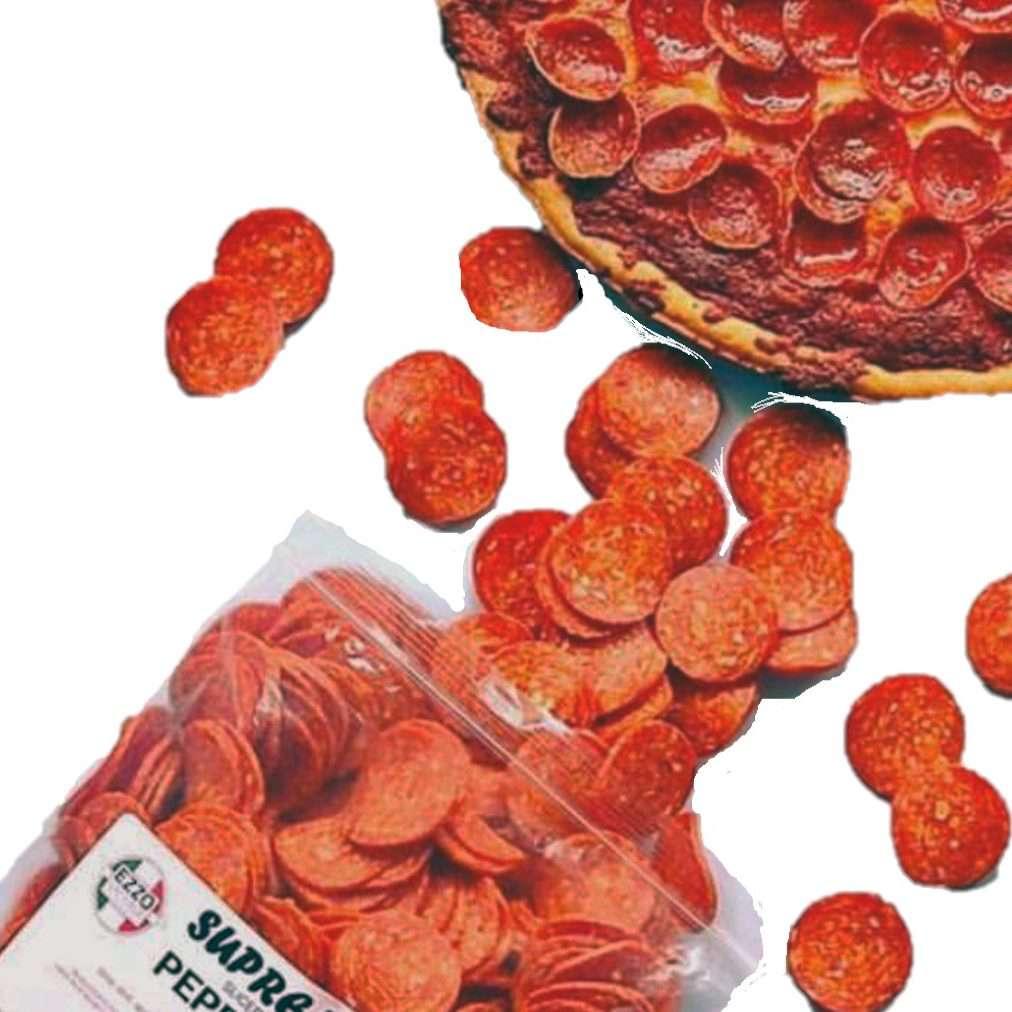 Ezzo Supreme (Cup & Char) Pepperoni (1 x 25 lb) — Jesse Tree Fine Foods