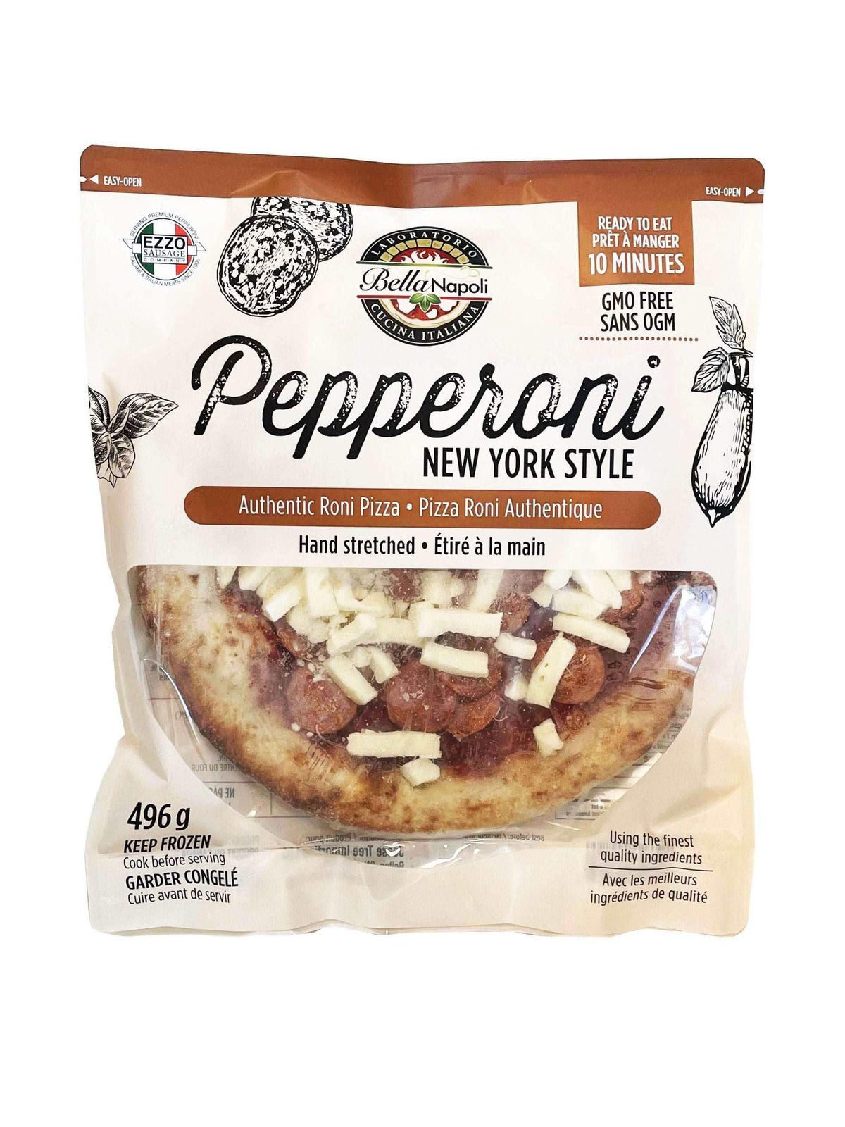 Bella Napoli Frozen Pepperoni Pizza (7 x 420 g) — Jesse Tree Fine Foods
