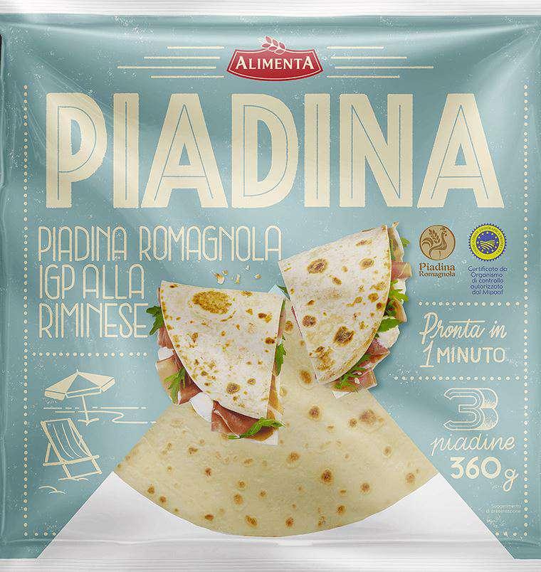 Piadina Romagnola IGP (15x3*360g) — Jesse Tree Fine Foods