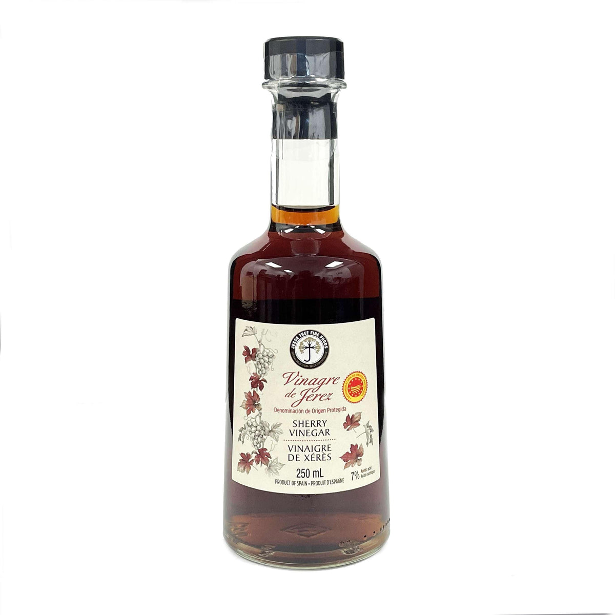 Sherry Vinegar PDO (12x250mL) — Jesse Tree Fine Foods