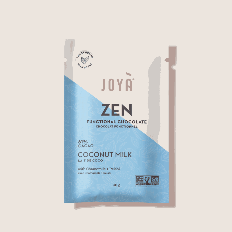 Zen 61% Cacao Coconut Milk Functional Chocolate (1x12) — Jesse Tree ...