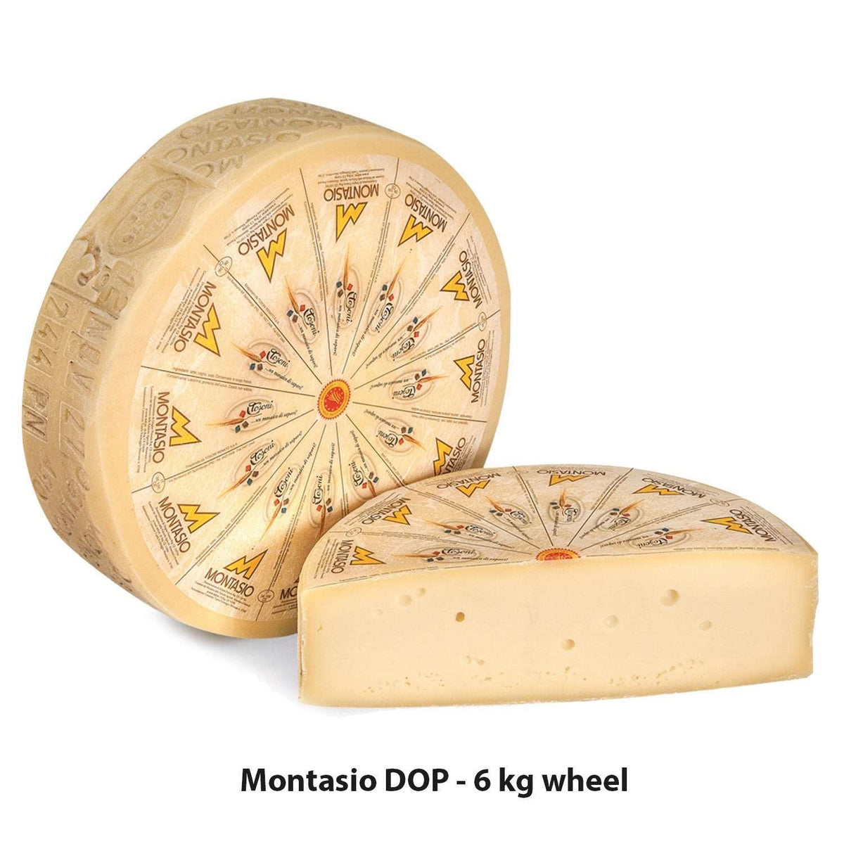 Montasio Mezzano Cheese (1 x 5 kg) — Jesse Tree Fine Foods