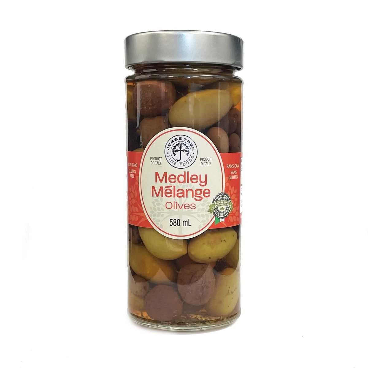 Jesse Tree Olive Medley (9 x 580 mL) — Jesse Tree Fine Foods