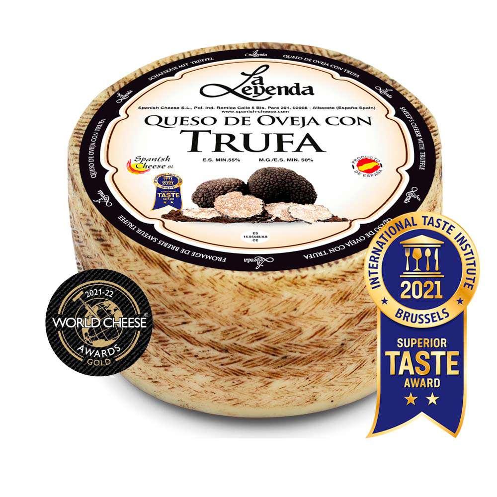 Truffle Manchego-Style Sheep Cheese (2 x 3.3 kg) — Jesse Tree Fine Foods