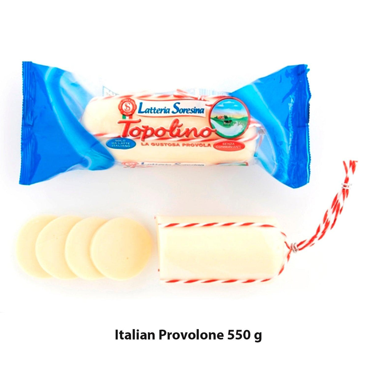 Provolone Topolino (12 x 550 g) — Jesse Tree Fine Foods